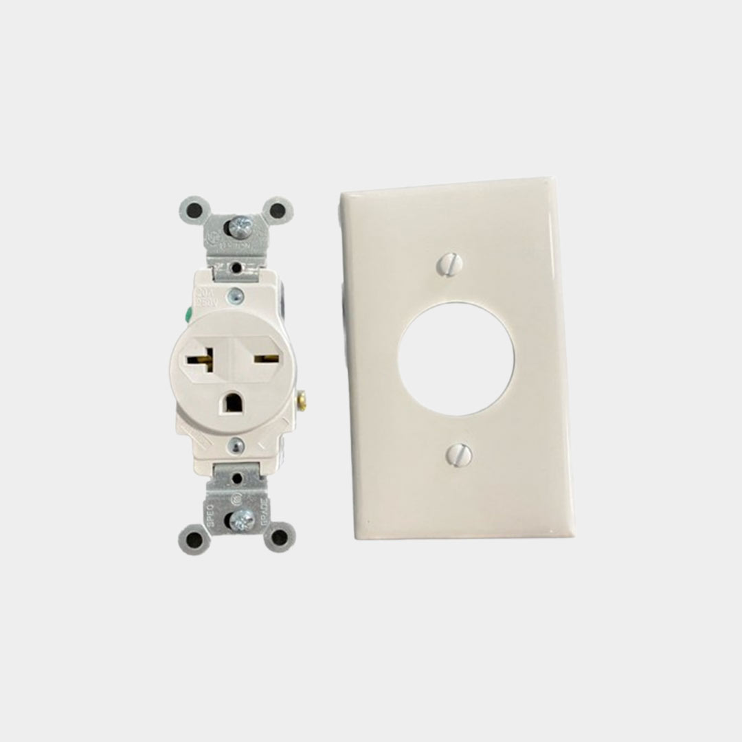 Wall Receptacle – White – Offgrid Shop